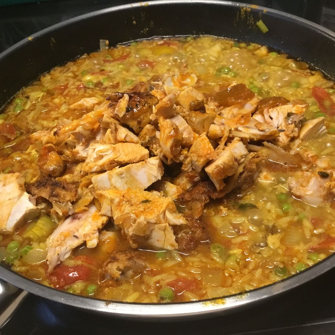 Reisfleisch Huhn (Resteessen) | Rezept | Kitchen Stories