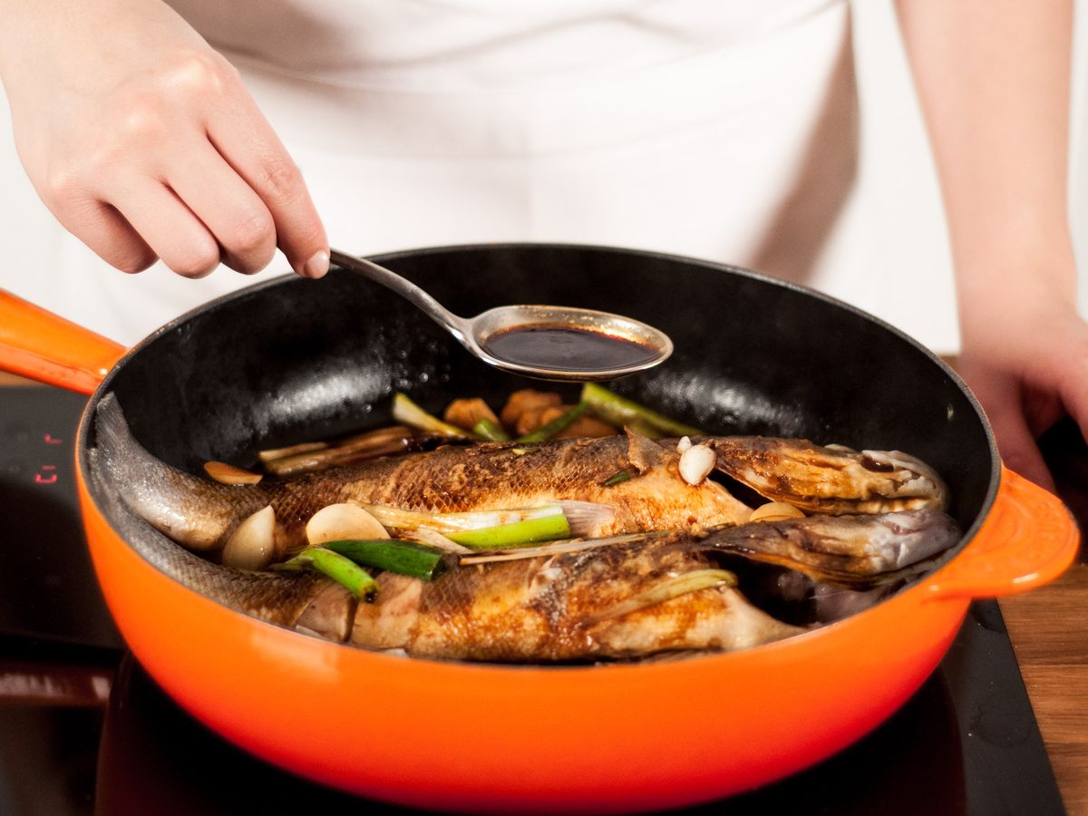 Whole braised fish | Recipe | Kitchen Stories