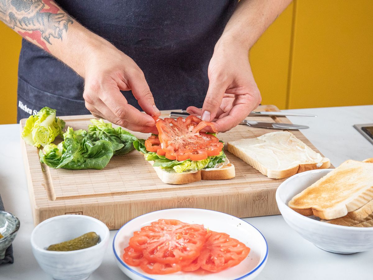 Club sandwich | Recipe | Kitchen Stories