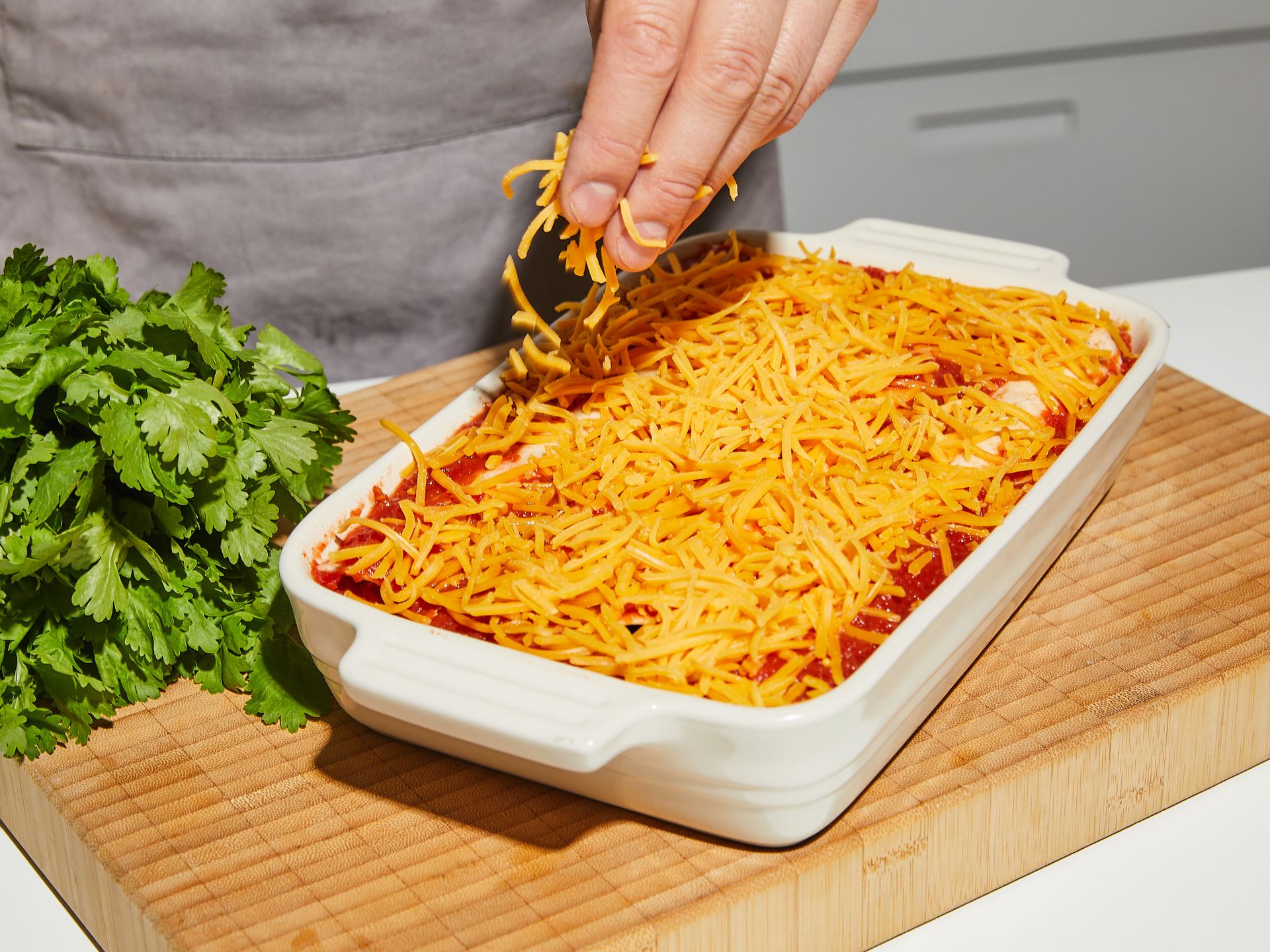 Vegetarische Enchiladas | Rezept | Kitchen Stories