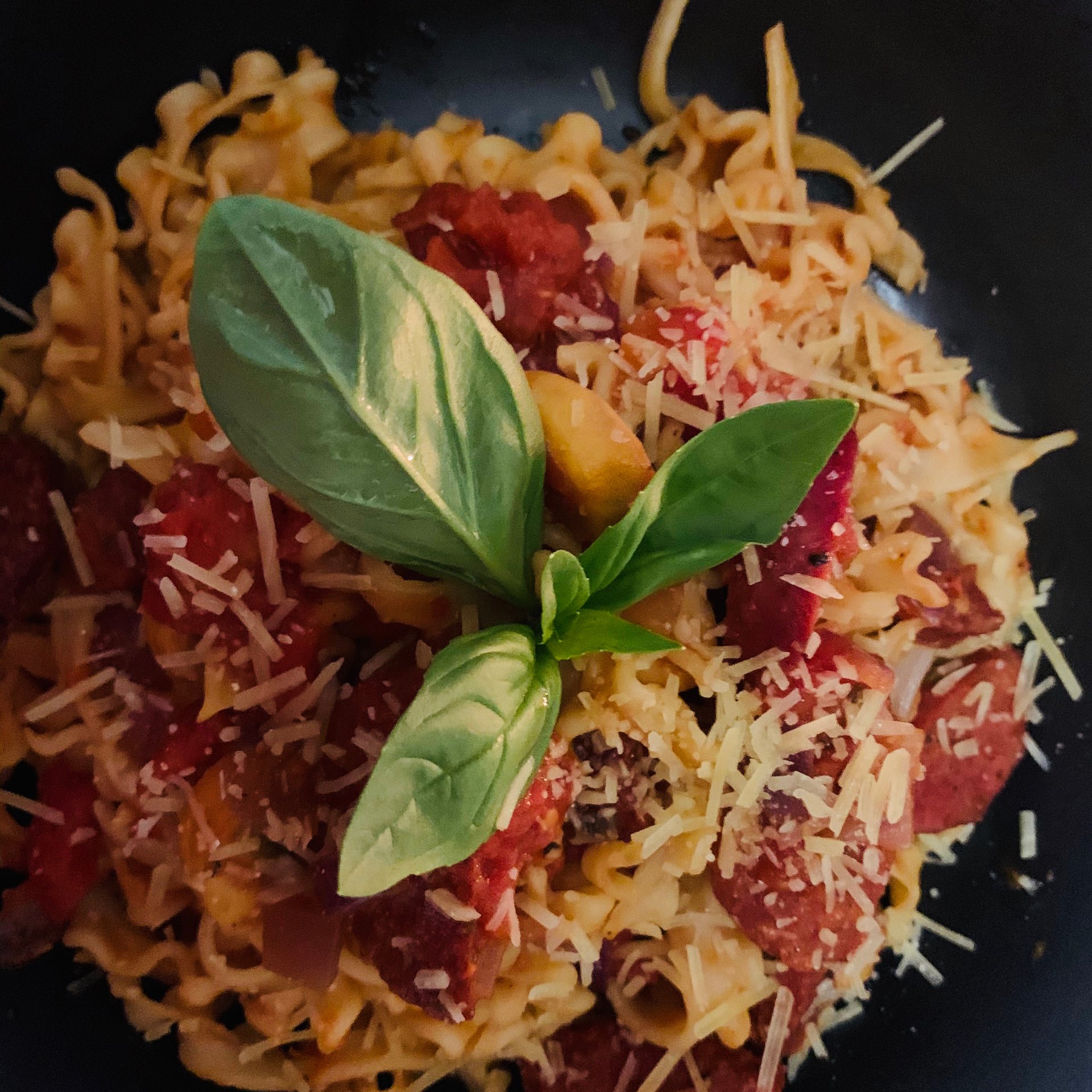 Sucuk sausage pasta with Turkish tomato paste | Recipe | Kitchen Stories