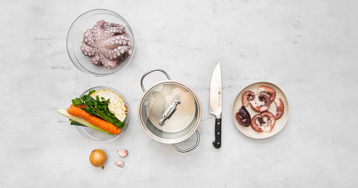 Oktopus richtig kochen | Rezept | Kitchen Stories