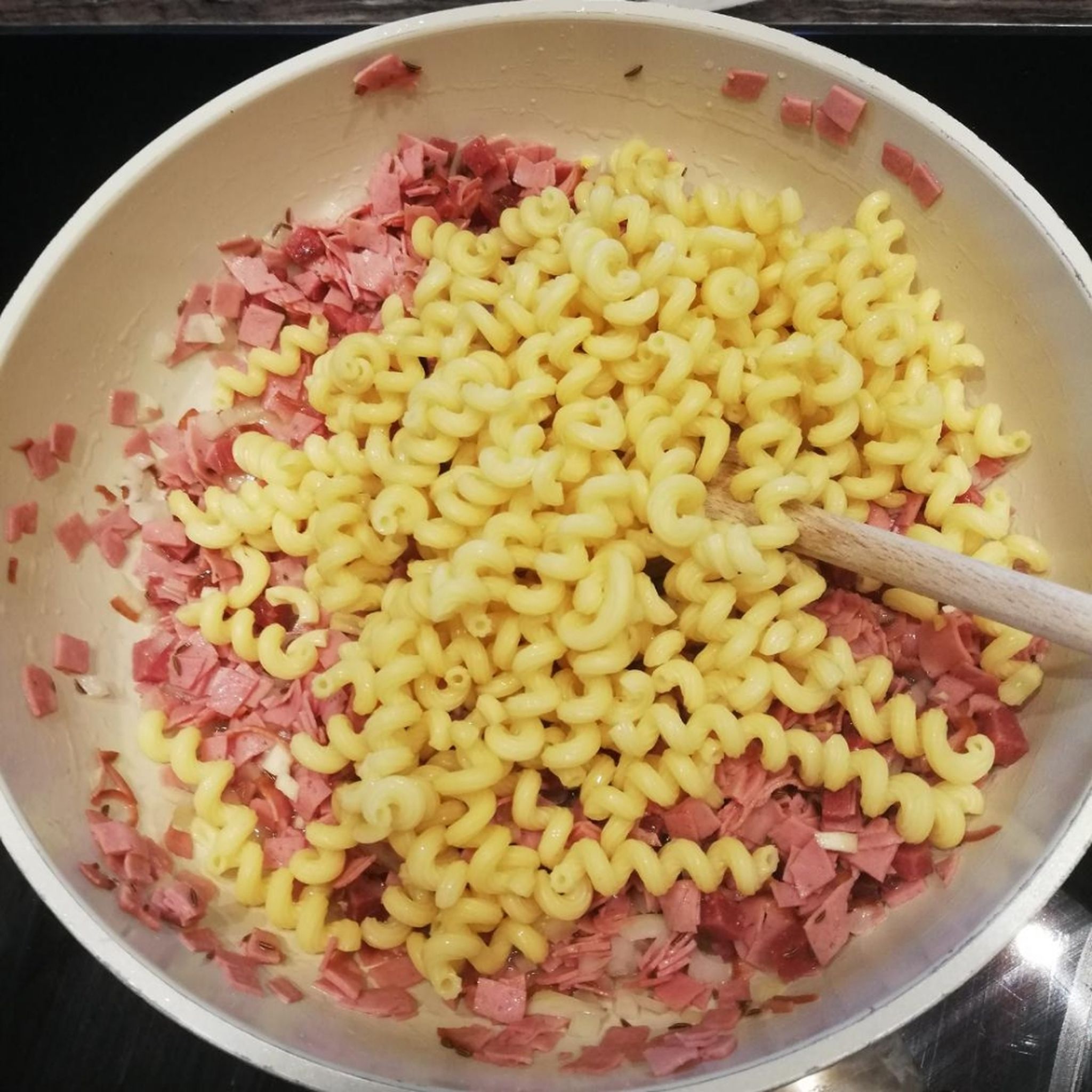 Wurstnudeln | Rezept | Kitchen Stories