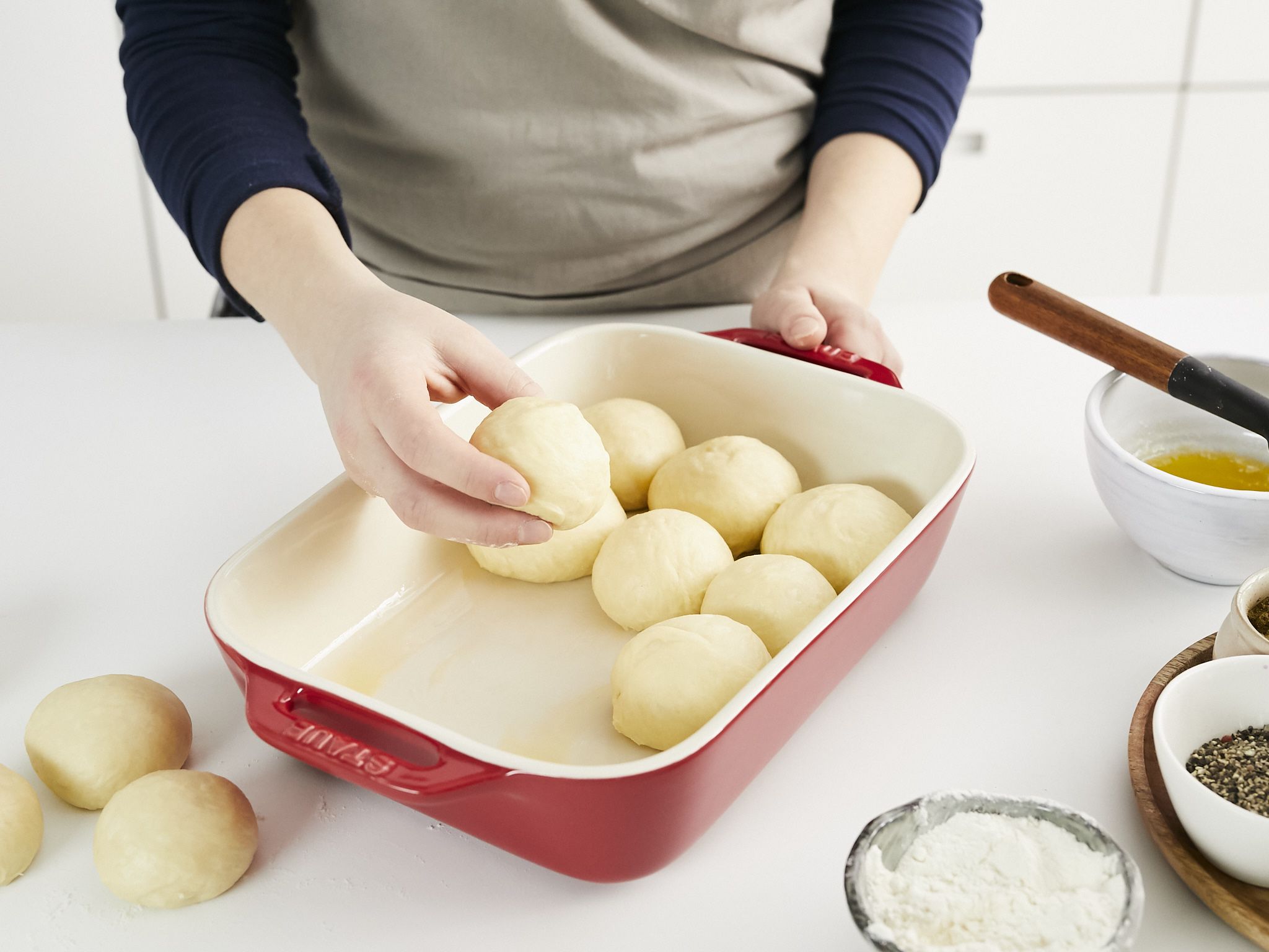 Buchteln (Austrian fluffy sweet rolls) | Recipe | Kitchen Stories