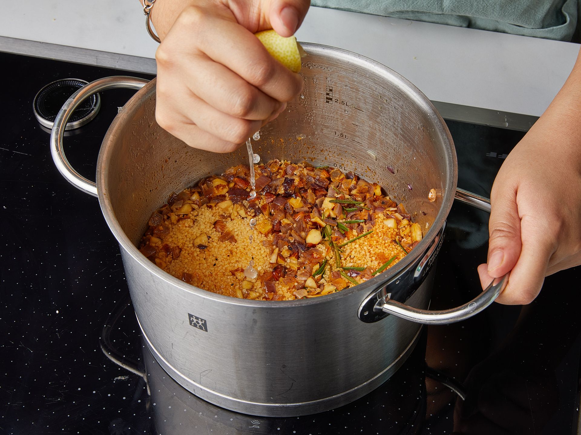 Roasted vegetable couscous | Recipe | Kitchen Stories