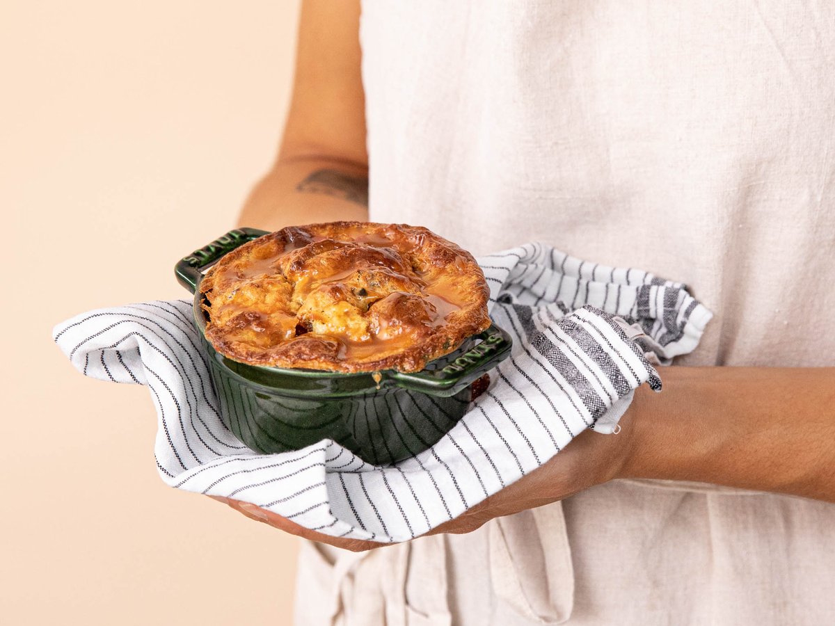 3-ingredient mini vanilla bread pudding | Recipe | Kitchen Stories