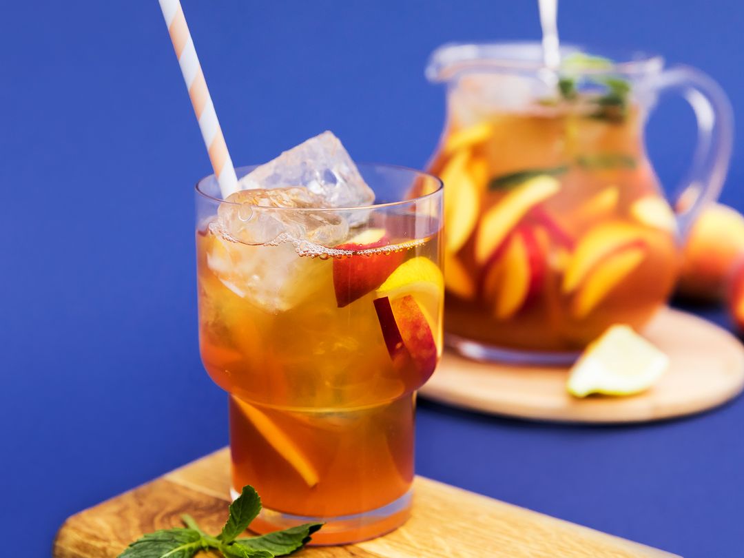 Peach iced tea | Recipe | Kitchen Stories