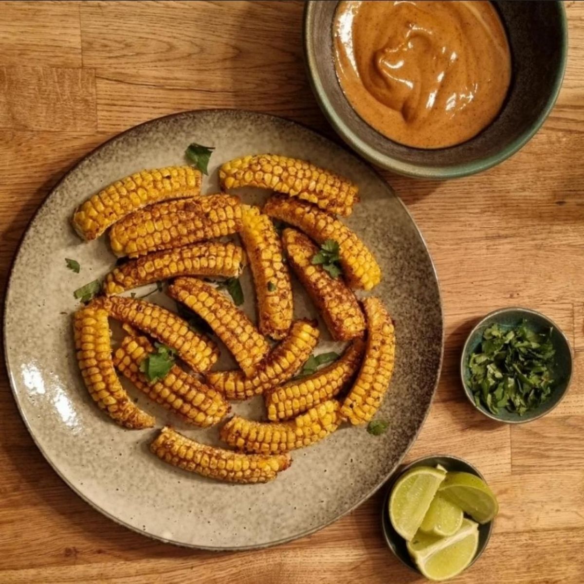 Spicy corn riblets | Recipe | Kitchen Stories
