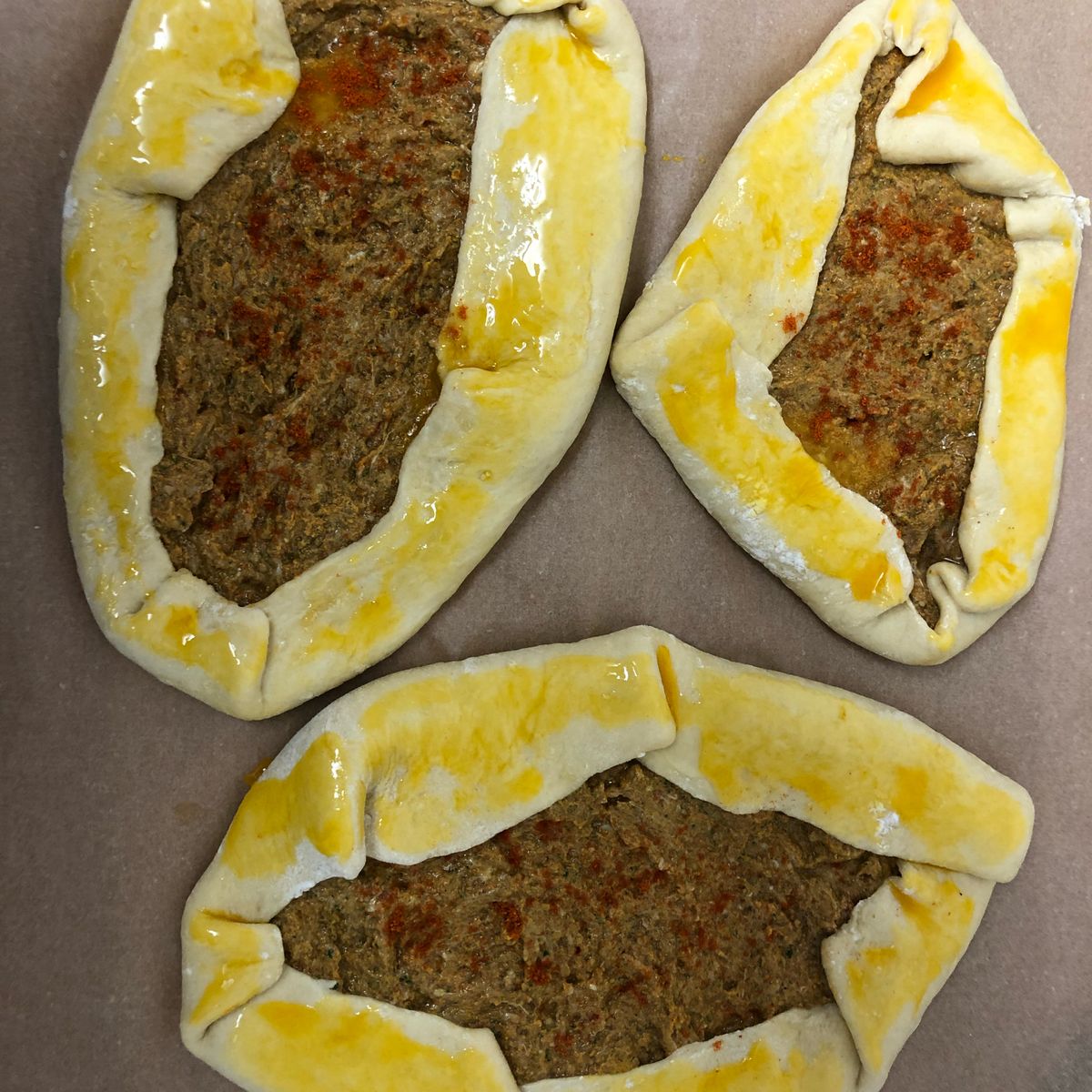 Pide mit Hackfleisch | Rezept | Kitchen Stories