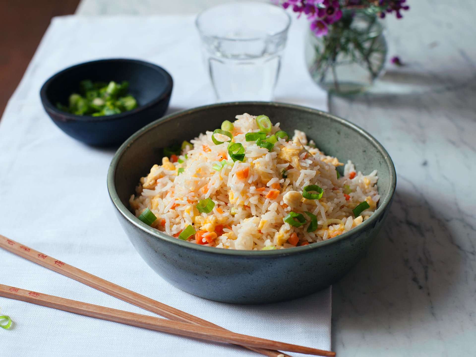 Chinese fried rice | Recipe | Kitchen Stories