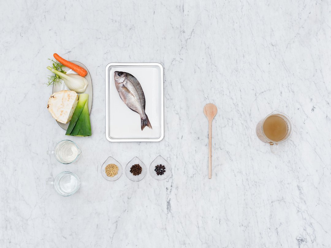 Homemade fish stock | Recipe | Kitchen Stories