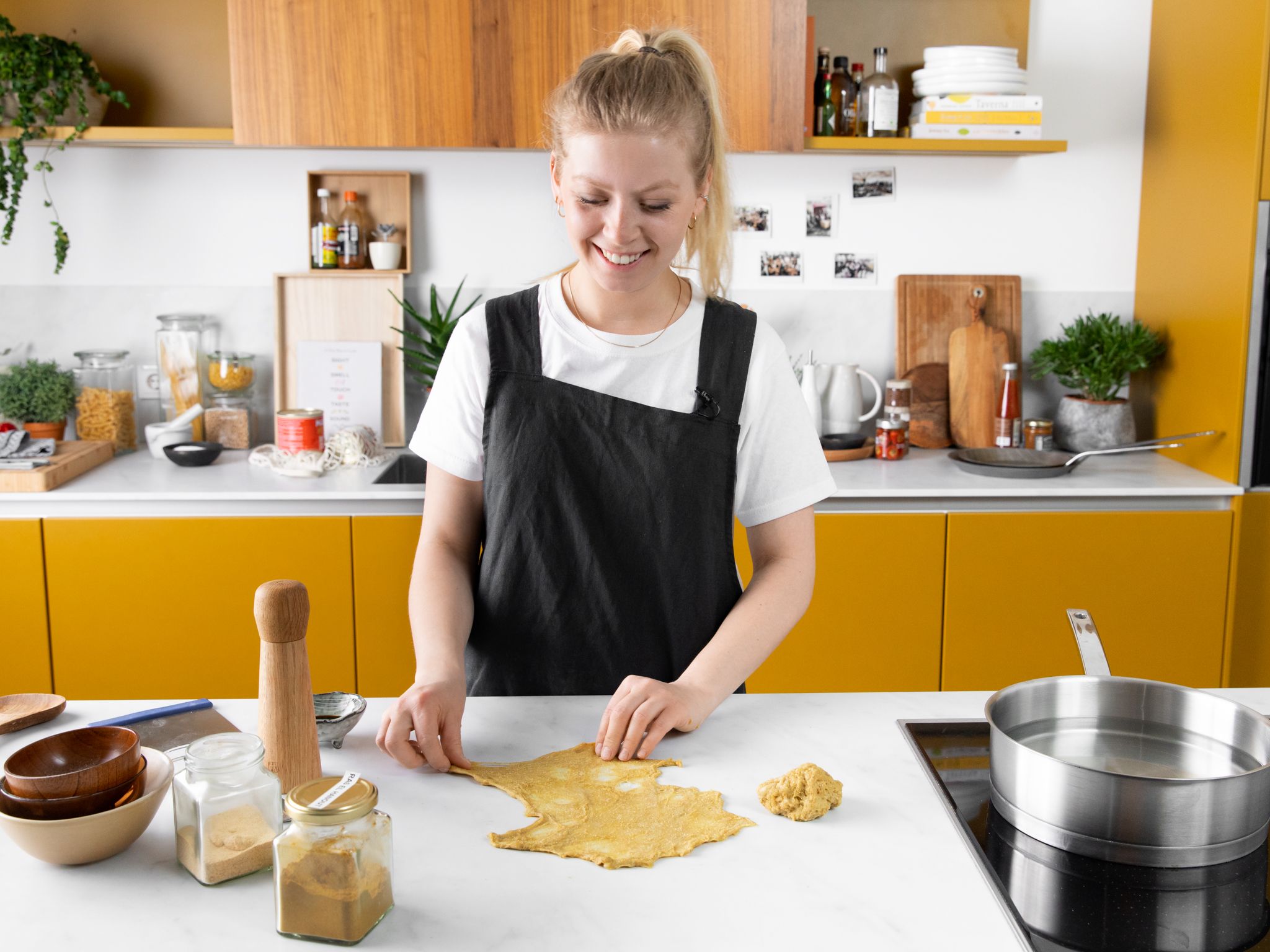 Make crispy seitan schnitzel with Hanna | Recipe | Kitchen Stories