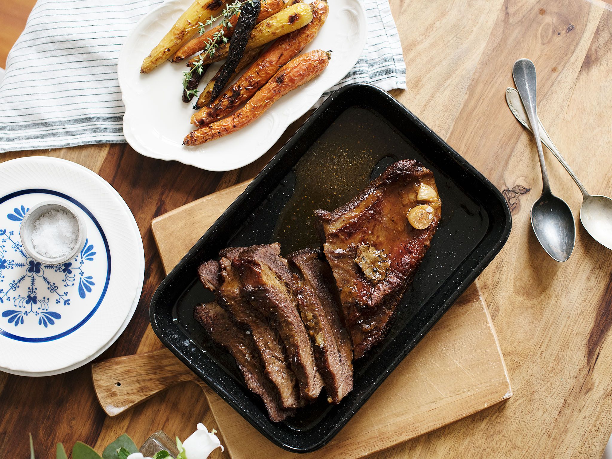 Geschmorte Rinderbrust | Rezept | Kitchen Stories