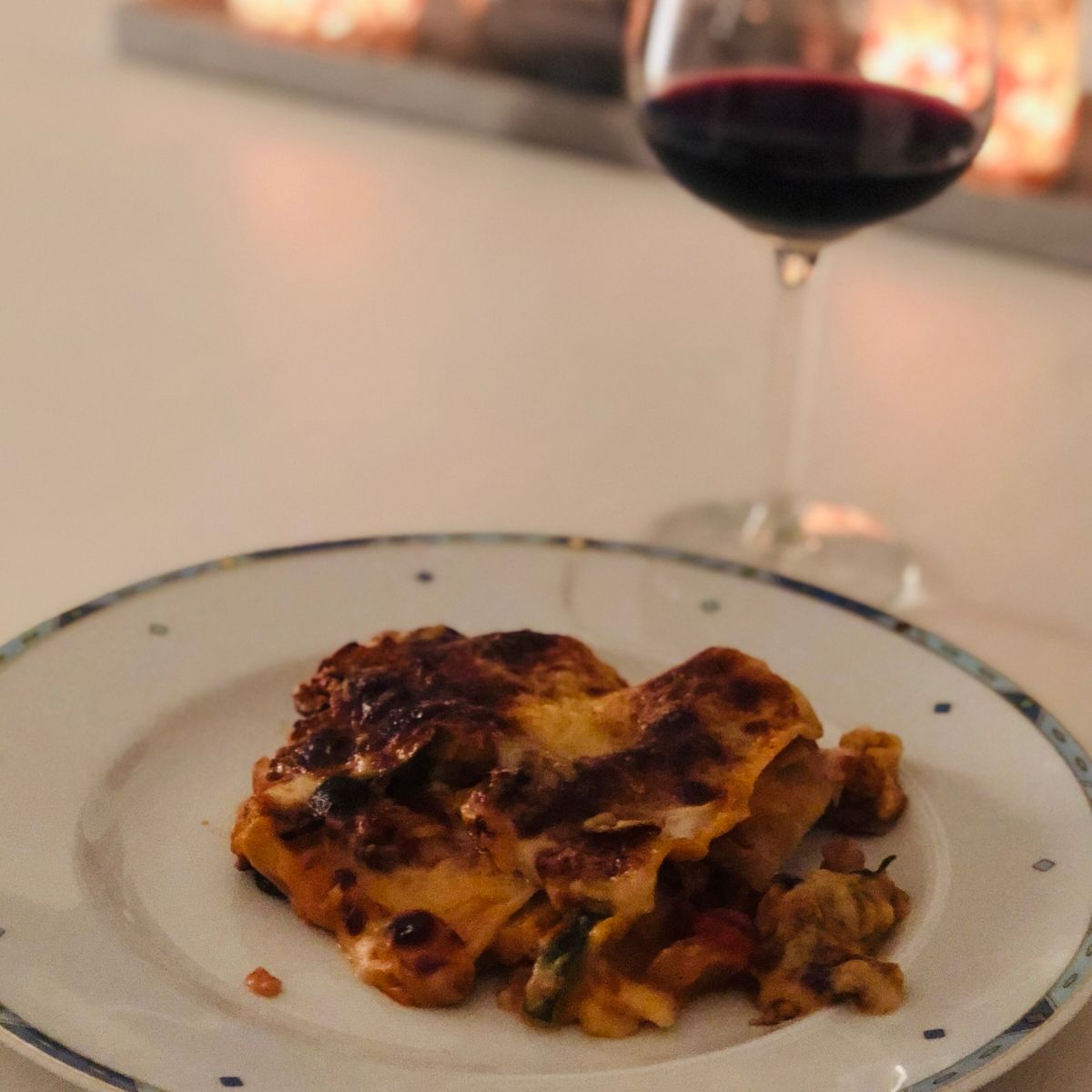 Vegetable lasagna with fennel, zucchini, and mushrooms | Recipe ...