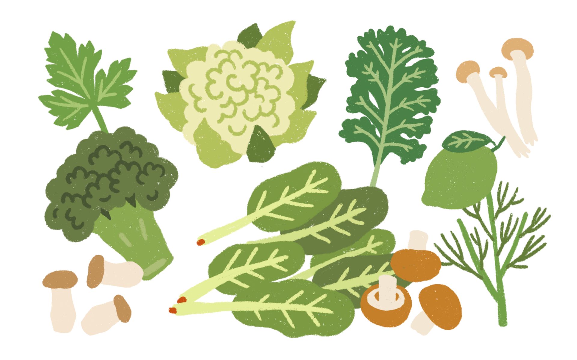 A Vegetable Forward Weekly Meal Plan for Non-Meal Planners | Stories ...