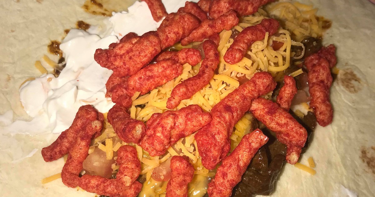 Hot cheeto burrito | Recipe | Kitchen Stories