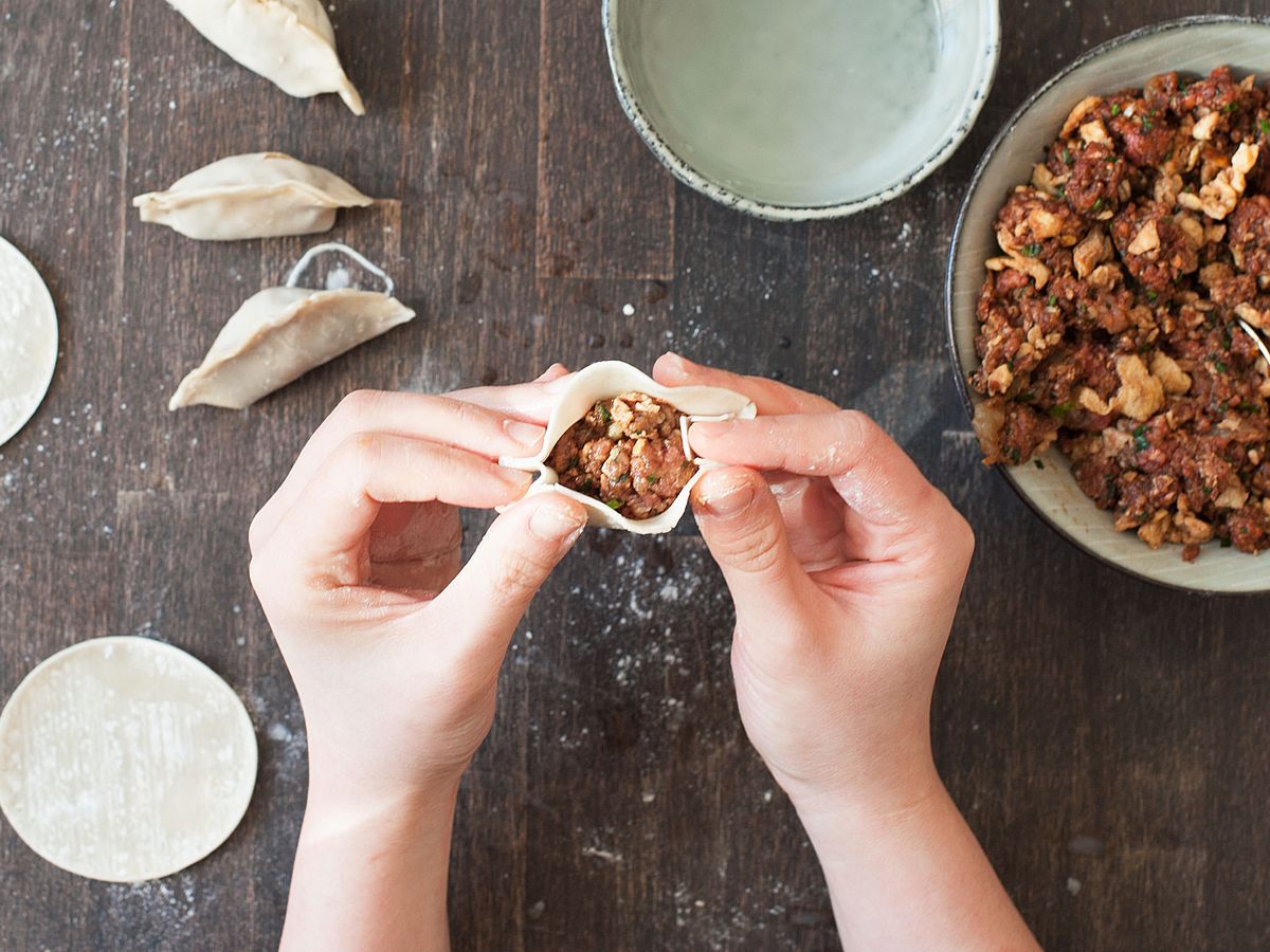 How to Fold Chinese Dumplings | Stories | Kitchen Stories