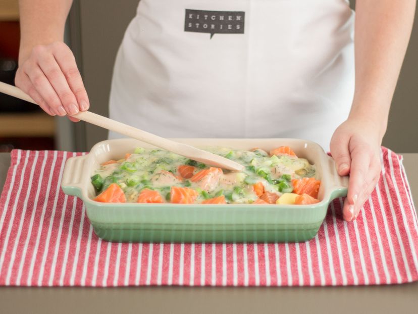 Fish gratin | Recipe | Kitchen Stories