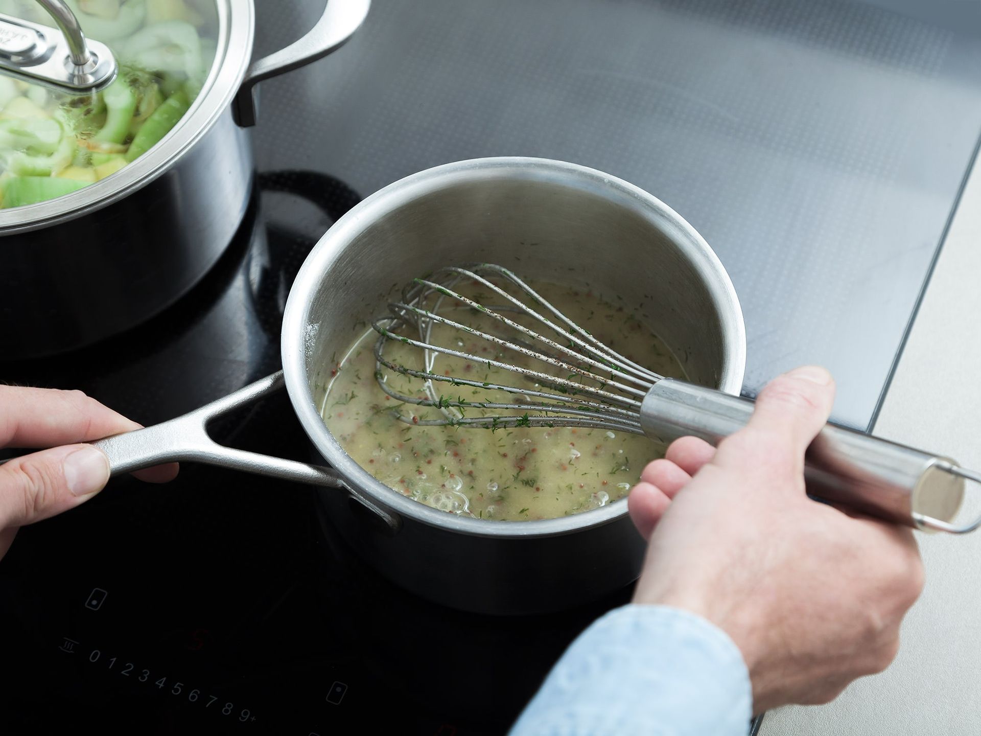 Bacon-wrapped pike perch with cucumber-potato salad | Recipe | Kitchen ...