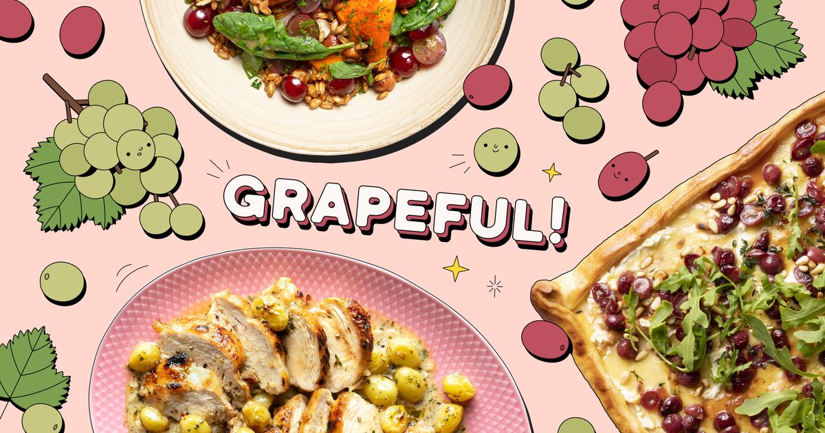 3 Grape Recipes for This Fall | Stories | Kitchen Stories