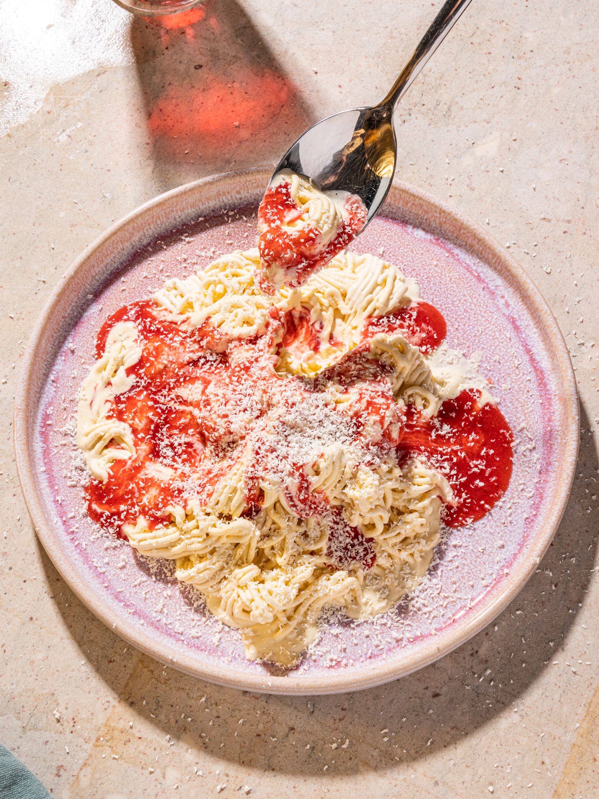 Kitschy Spaghetti Ice Cream Is Our Favorite Summer Activity | Stories ...