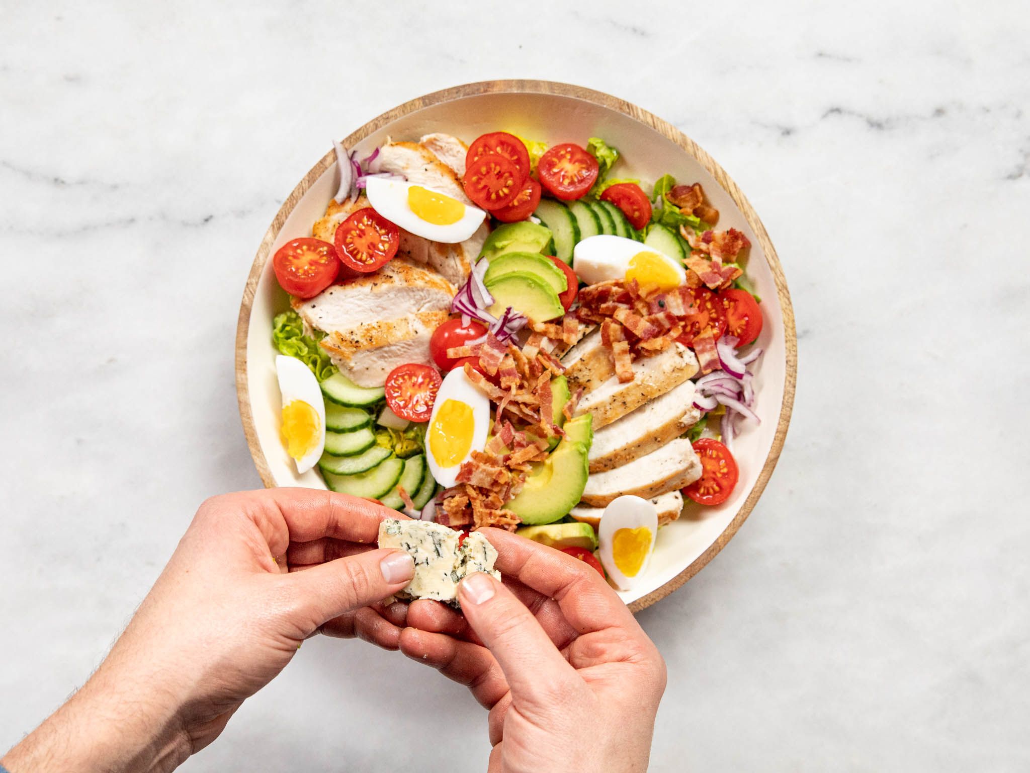 Cobb salad | Recipe | Kitchen Stories