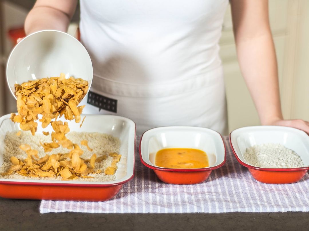 Cornflake-crusted crunchy fish sticks | Recipe | Kitchen Stories