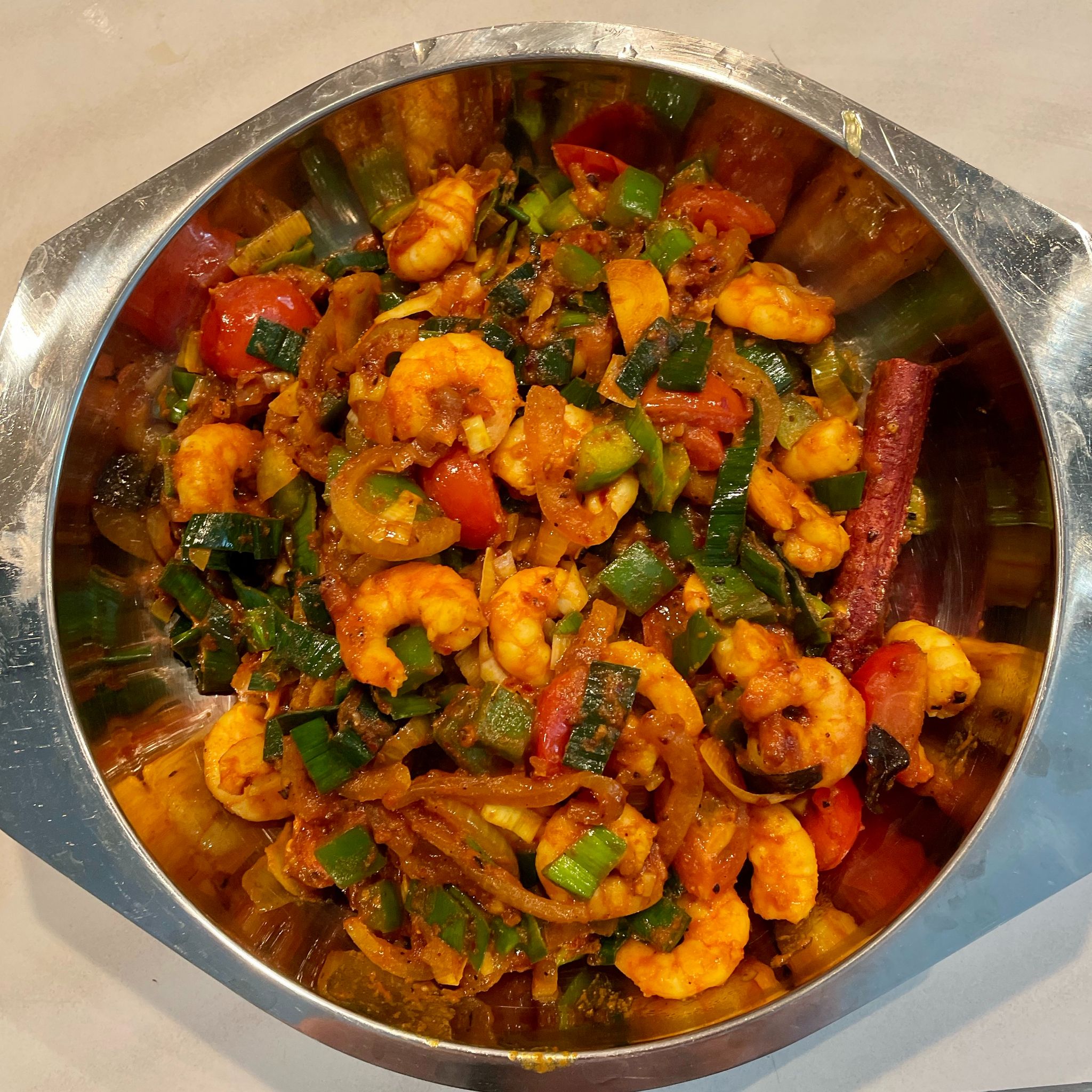 Deviled prawns (Prawn Thel Dala) | Recipe | Kitchen Stories