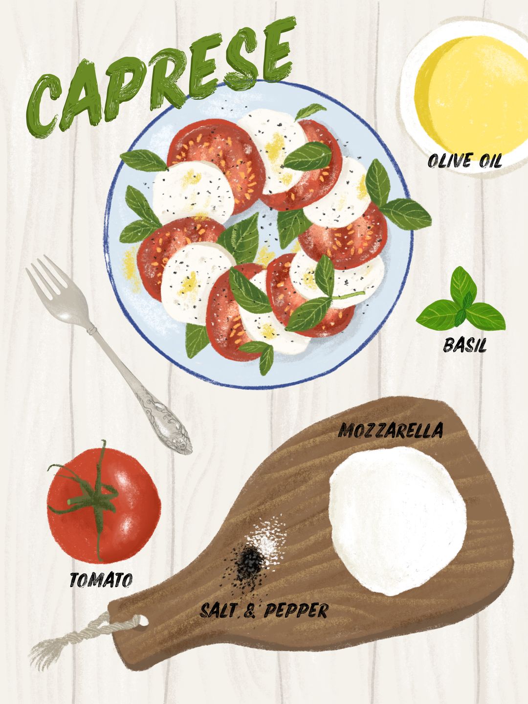How to Make the Best Caprese Salad | Stories | Kitchen Stories