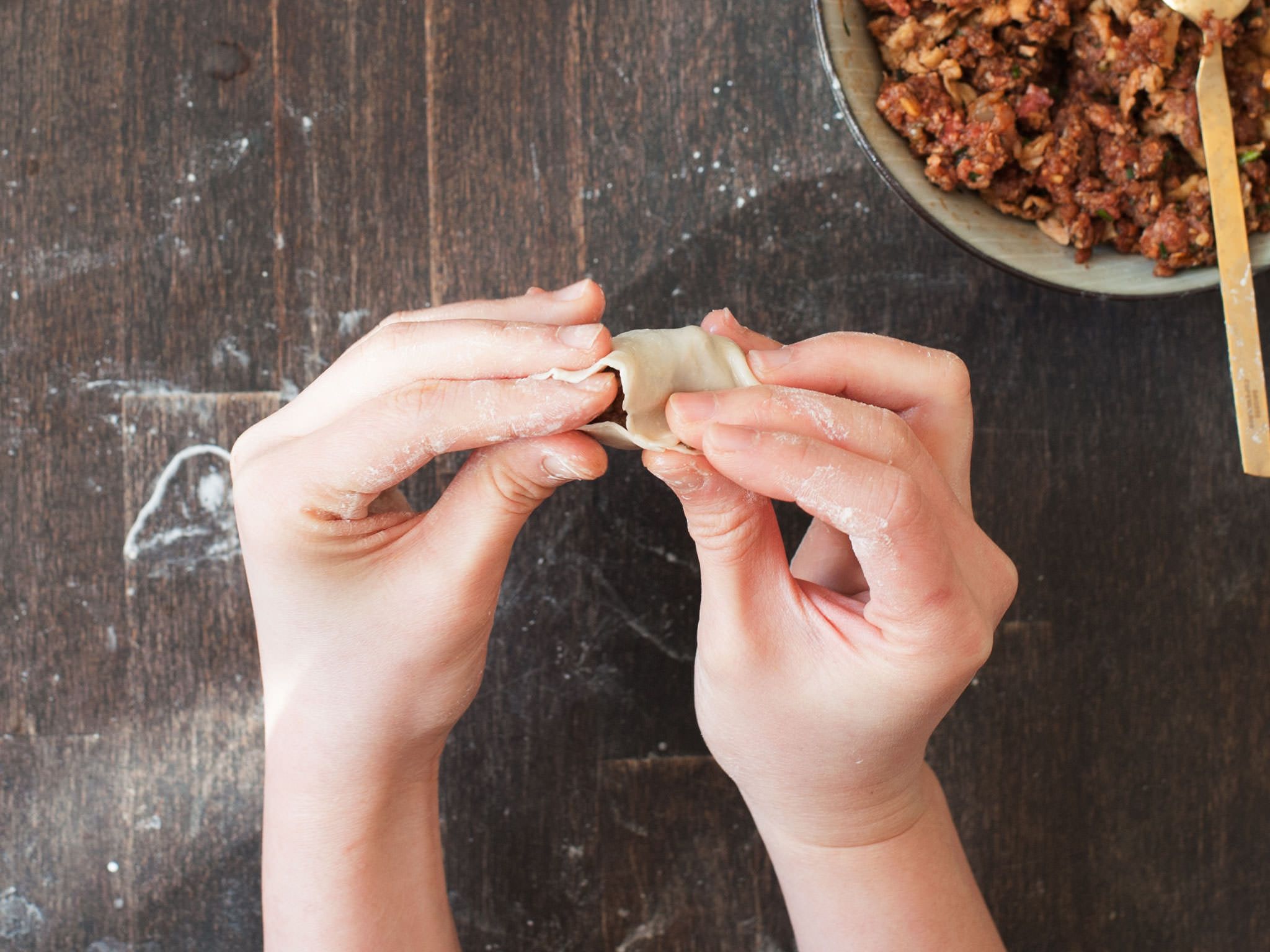 How to Fold Chinese Dumplings | Stories | Kitchen Stories