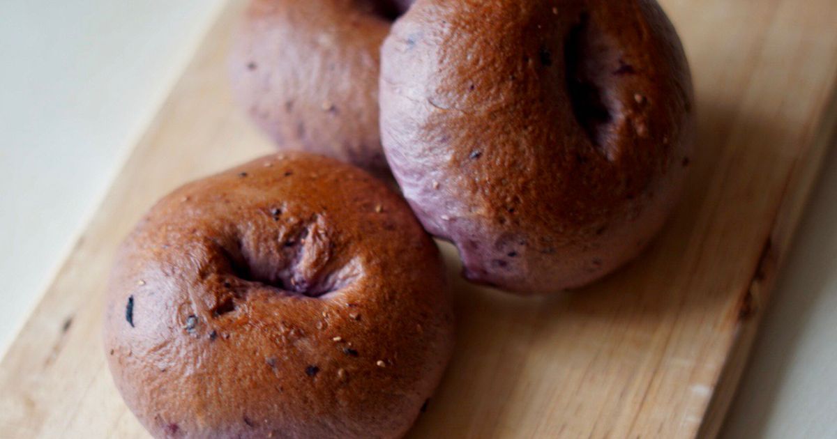 Blueberry bagels | Recipe | Kitchen Stories