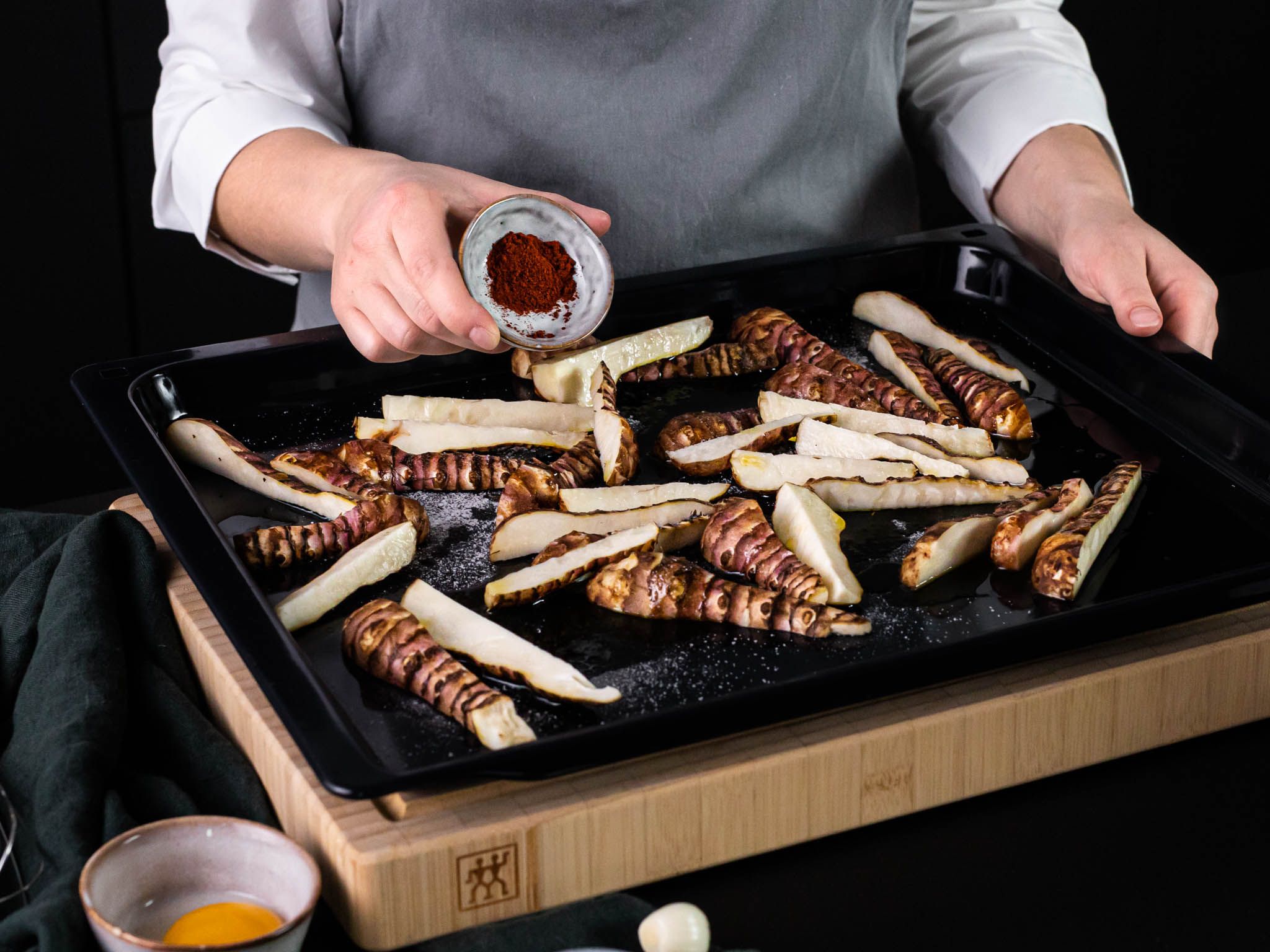 Crispy sunchokes with garlic aioli | Recipe | Kitchen Stories