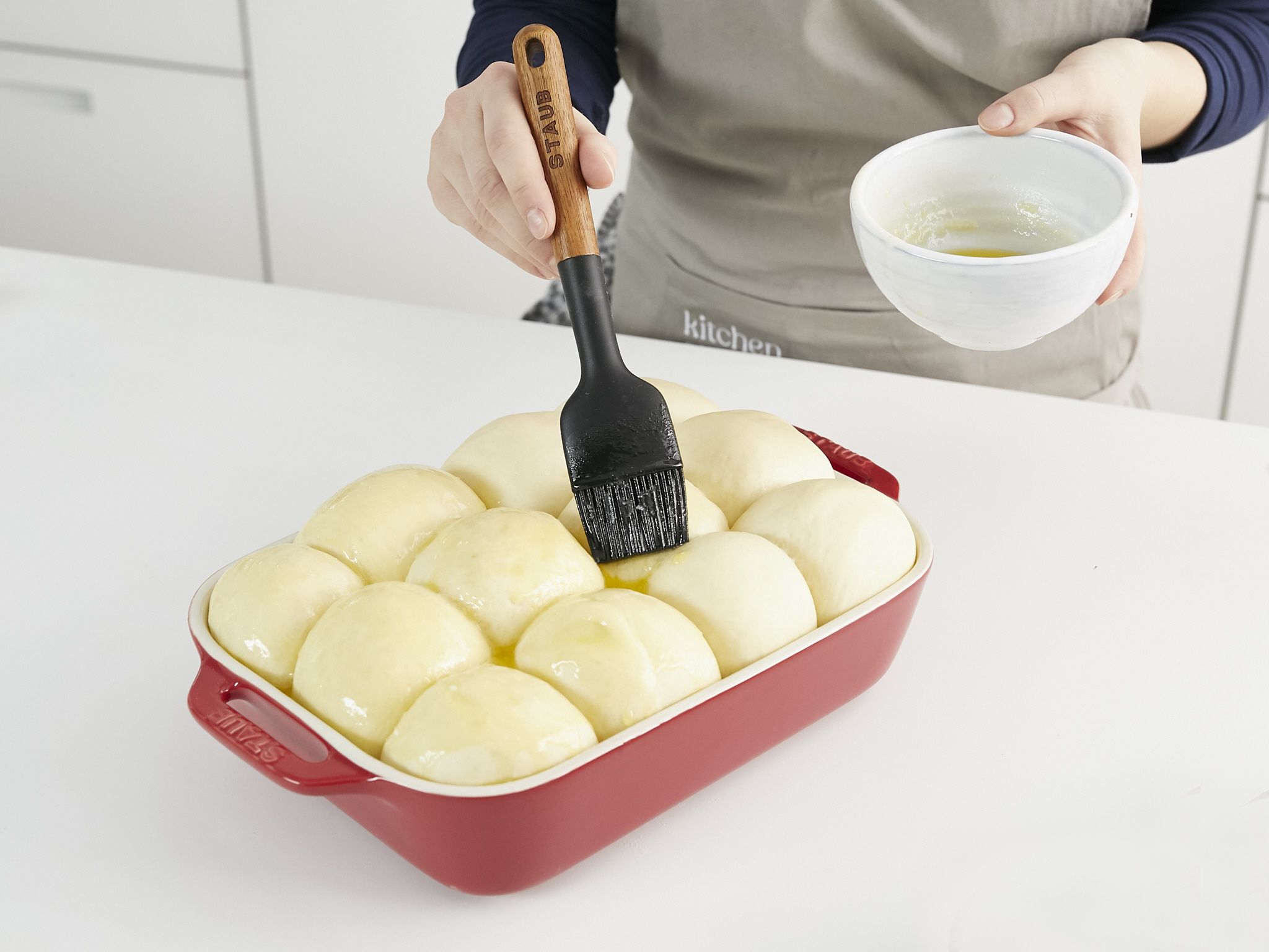 Buchteln (Austrian fluffy sweet rolls) | Recipe | Kitchen Stories