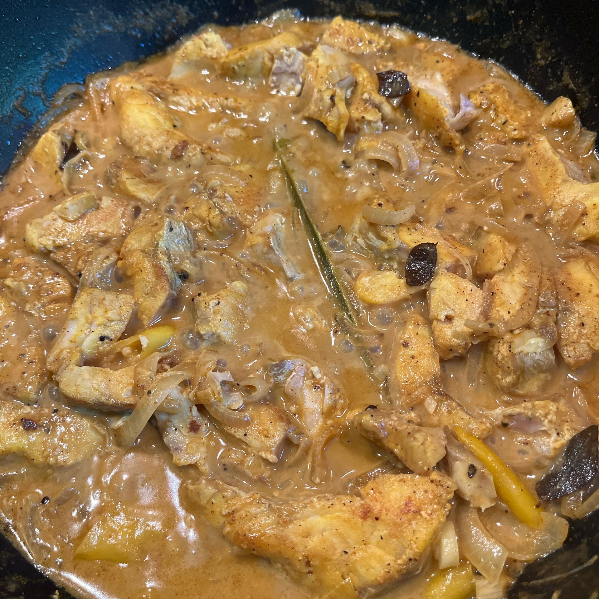 Fried fish curry | Recipe | Kitchen Stories