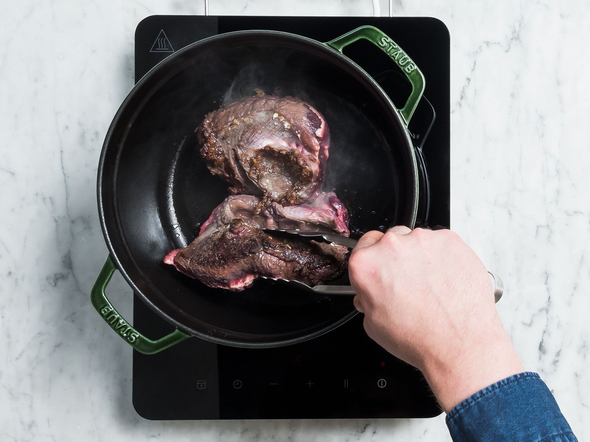 Braised ox cheeks with celery purée and gremolata | Recipe | Kitchen ...