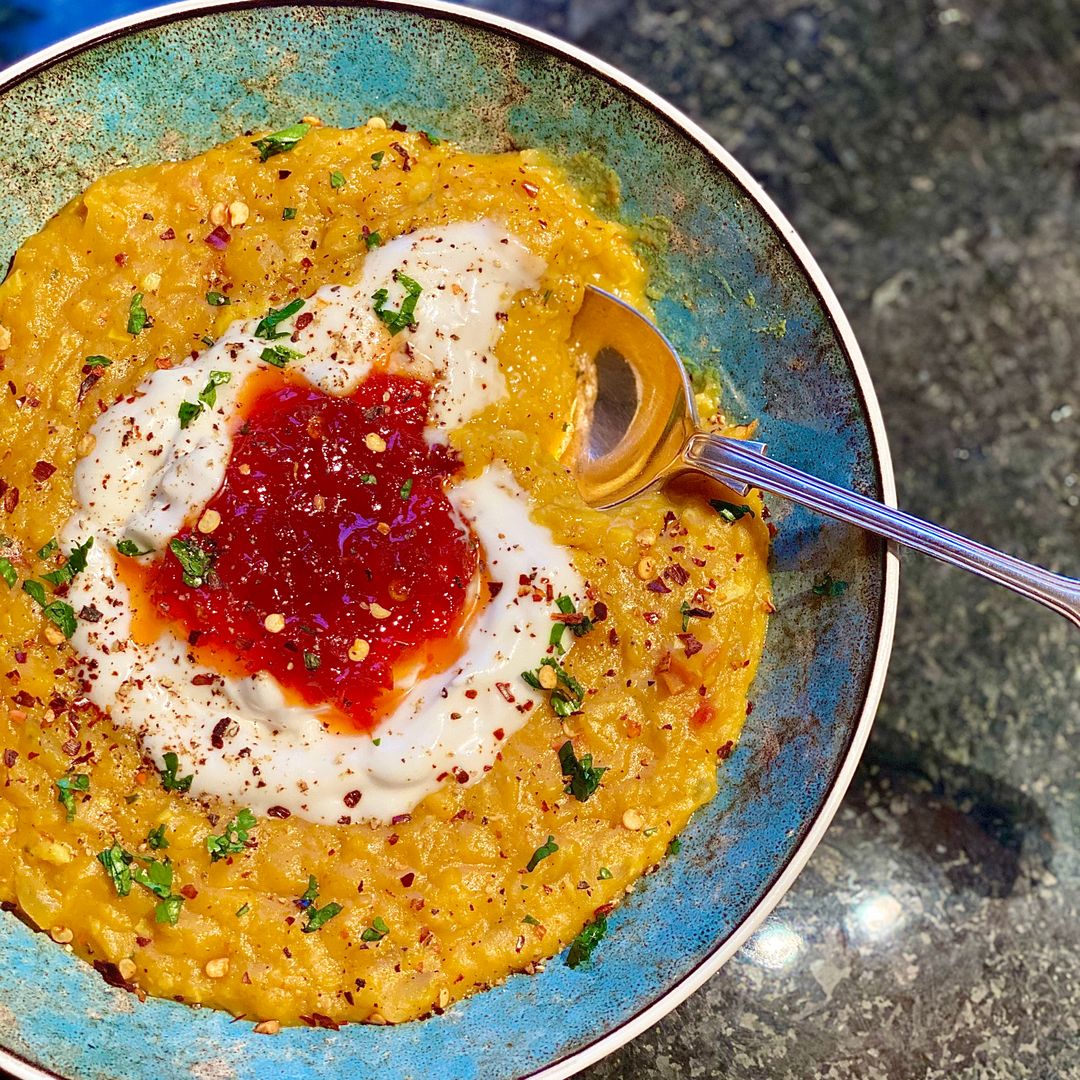 Red lentil coconut Dahl | Recipe | Kitchen Stories