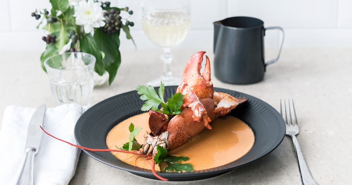 Hummer in Bisque-Soße | Rezept | Kitchen Stories