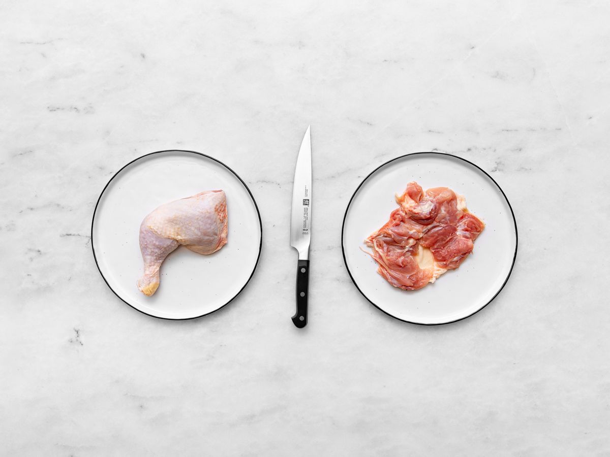 How to debone chicken legs and thighs | Recipe | Kitchen Stories