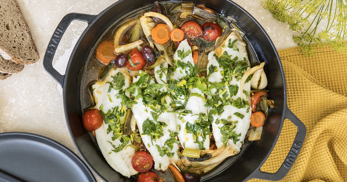 Pesce all’Acqua Pazza (Italian poached fish in “crazy water”) | Recipe ...