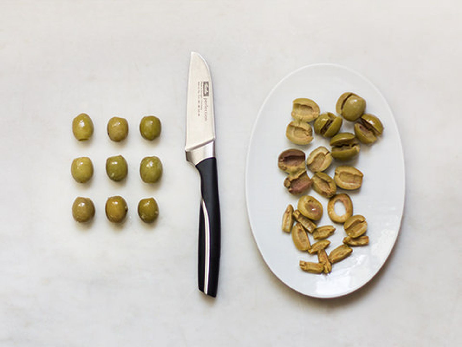 How to cut olives | Recipe | Kitchen Stories