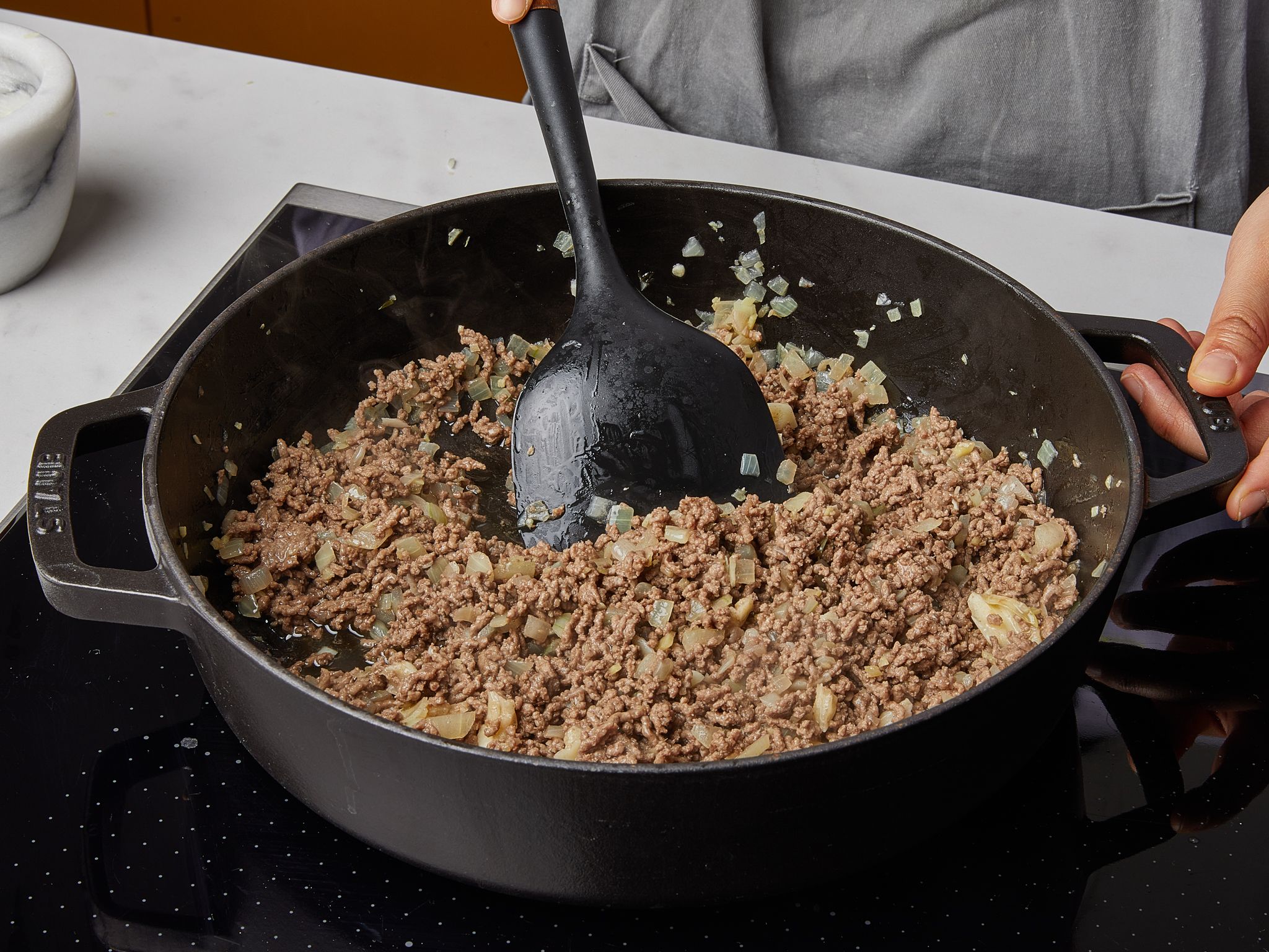 Keema curry (Spiced ground beef with potatoes) | Recipe | Kitchen Stories