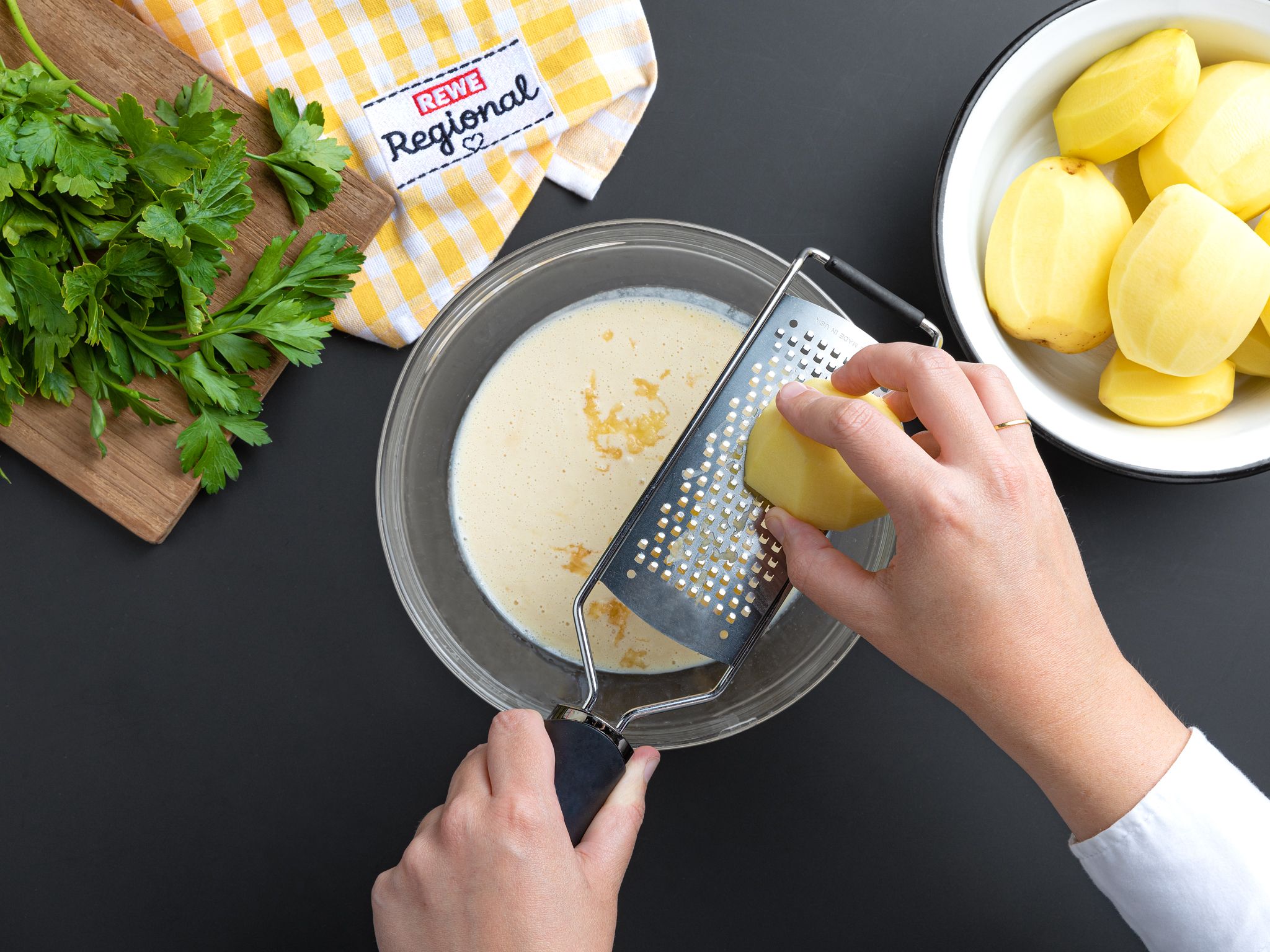 Raggmunk (Swedish potato pancakes with jam) | Recipe | Kitchen Stories