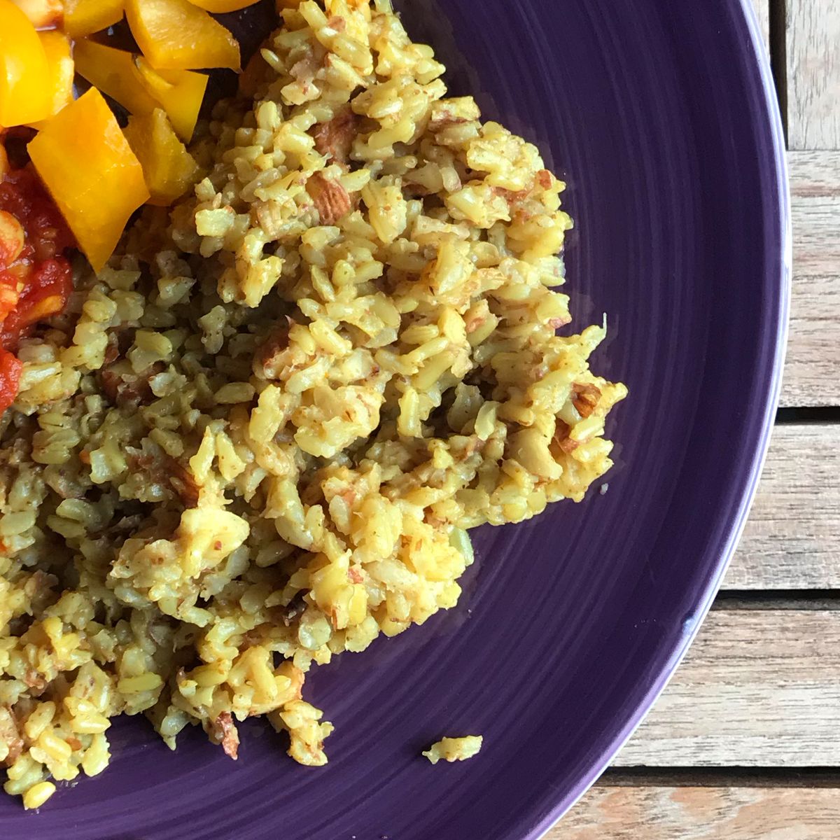 Curry-Garlic Rice | Recipe | Kitchen Stories