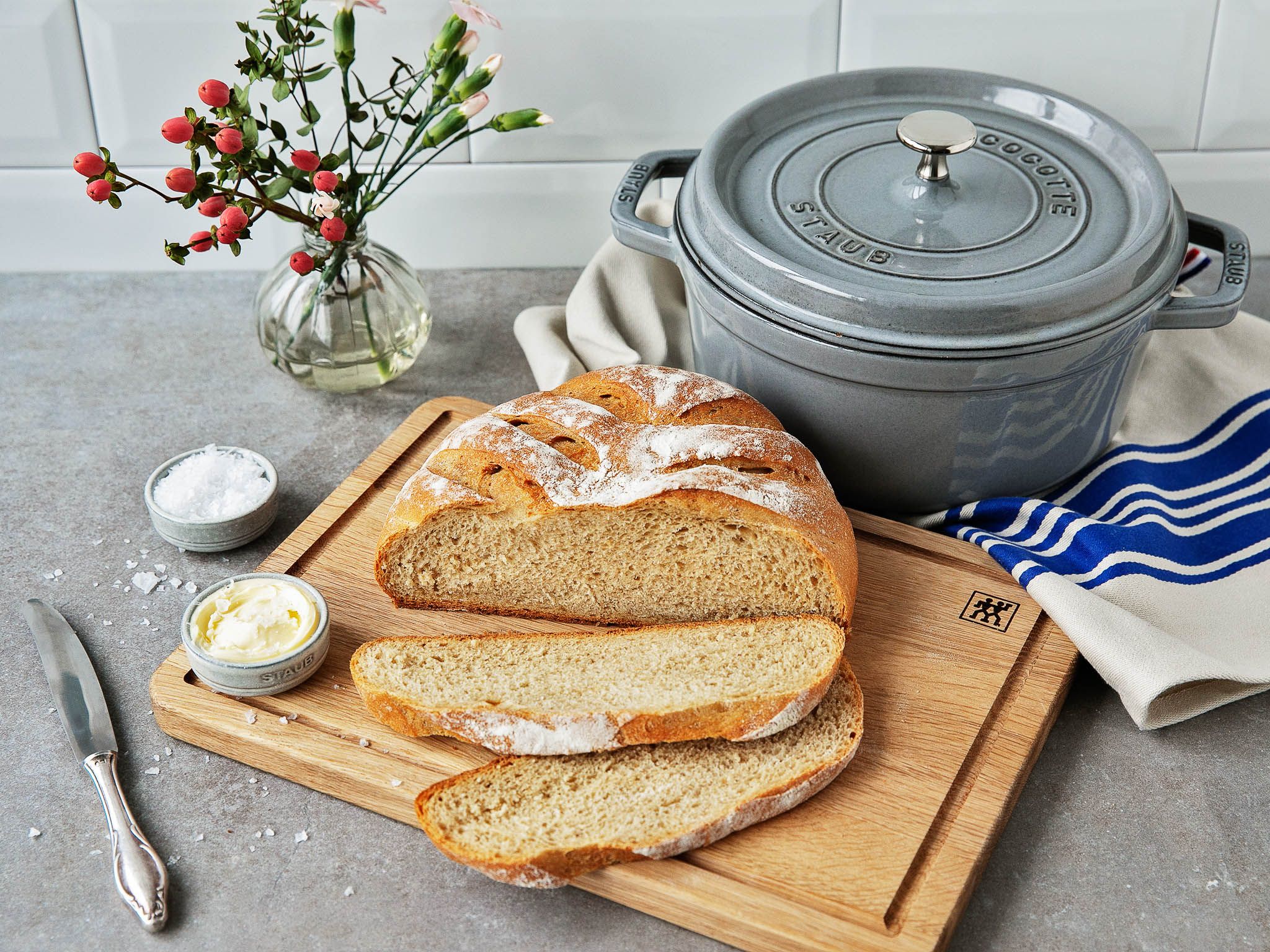 Easy Pain de Campagne (French country bread) | Recipe | Kitchen Stories