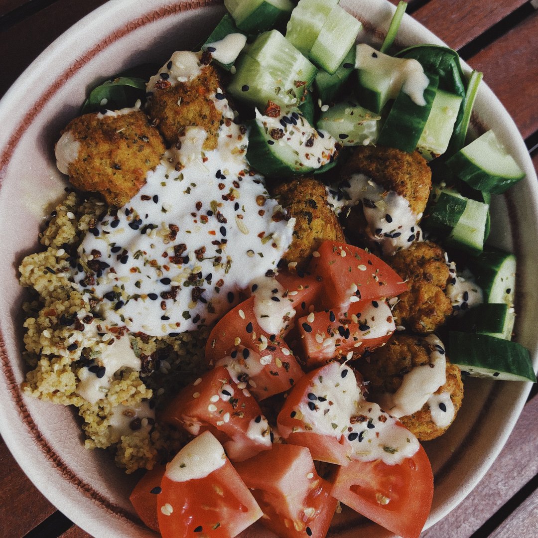 Falafel Bowl | Rezept | Kitchen Stories