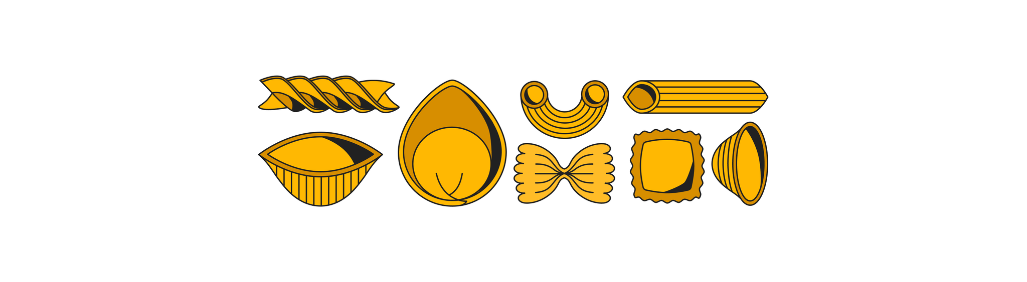 6 Easy Pasta Shapes You Can Make Without a Pasta Machine | Stories ...