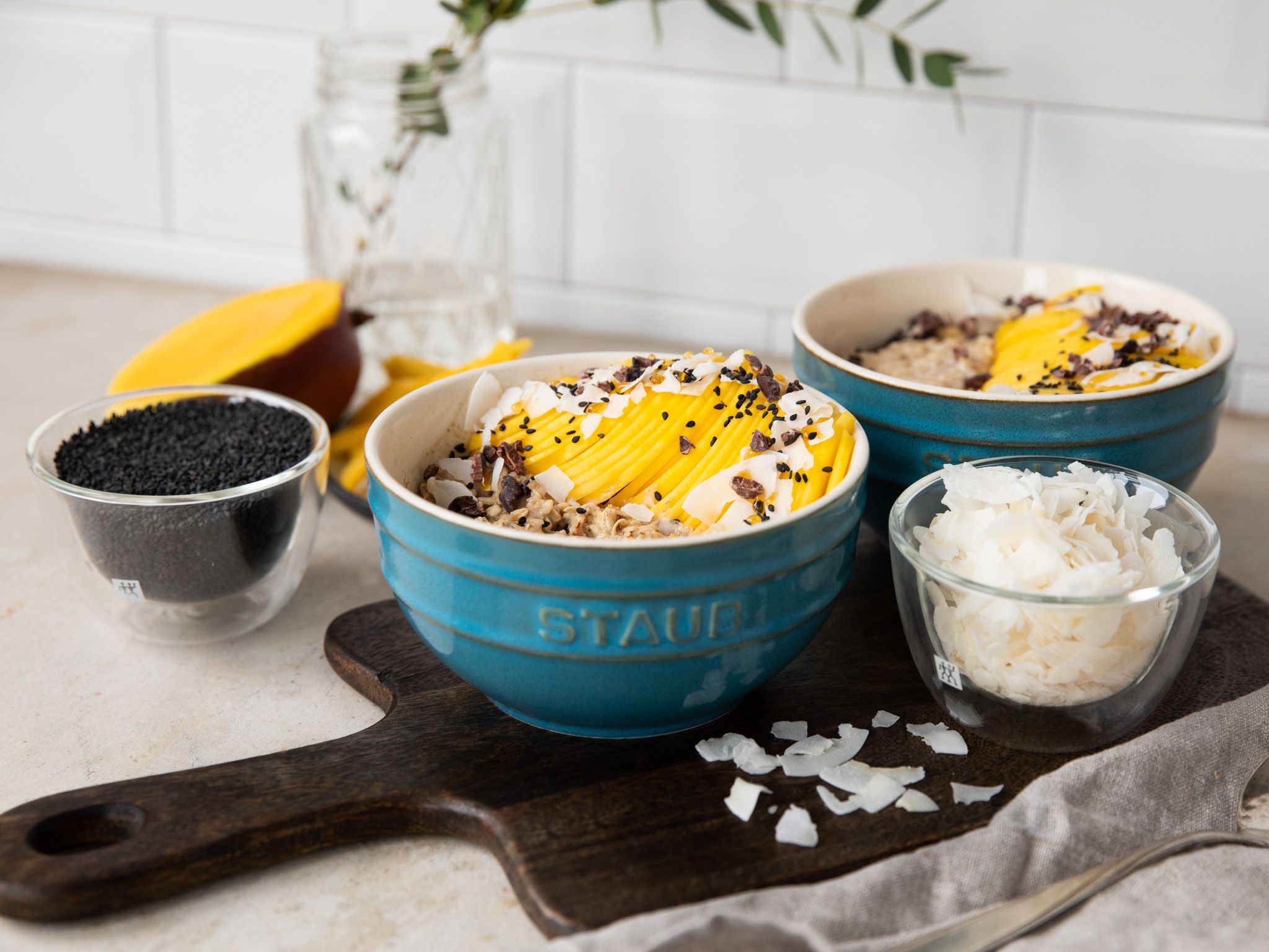 Honey-coconut porridge | Recipe | Kitchen Stories