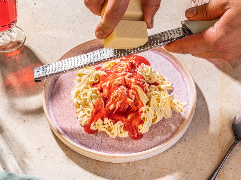 Kitschy Spaghetti Ice Cream Is Our Favorite Summer Activity | Stories ...