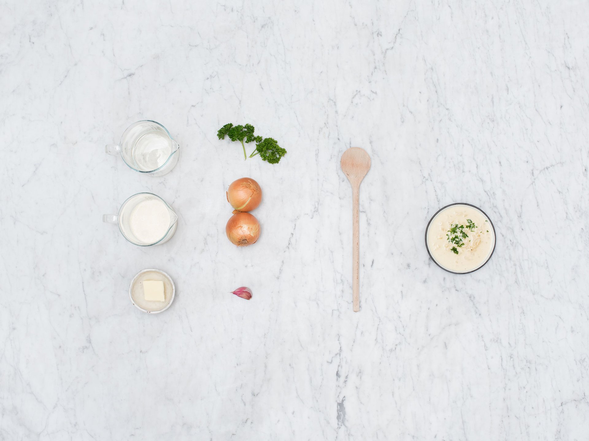 Homemade cream sauce | Recipe | Kitchen Stories