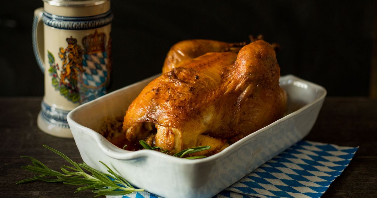 Bavarian roast chicken | Recipe | Kitchen Stories